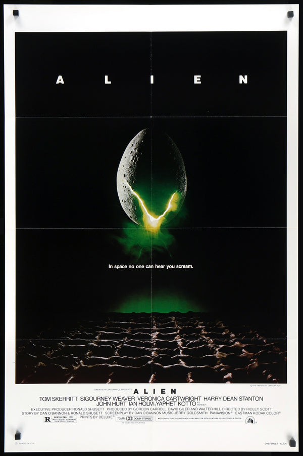 Alien (1979) Original One-Sheet Movie Poster - Original Film Art ...