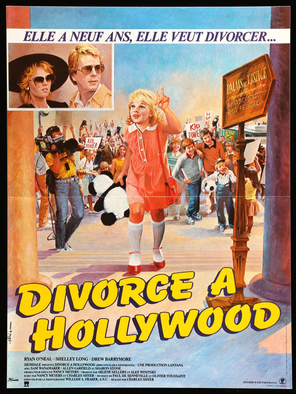 Irreconcilable Differences (1984) Original French Movie Poster ...